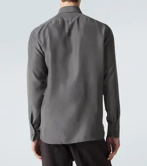 TOM FORD Enzyme Silk Twill Shirt