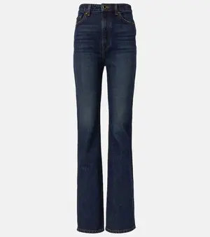 Khaite Danielle Straight Jeans In Lansing