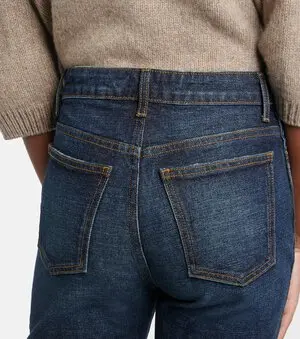 Khaite Danielle Straight Jeans In Lansing