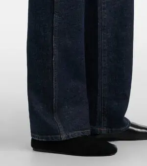 Khaite Danielle Straight Jeans In Lansing