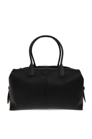 TOD'S Large’ Leather Bag - Black