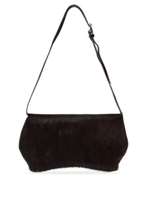 GESTUZ Leather Bag With Asymmetrical Flap