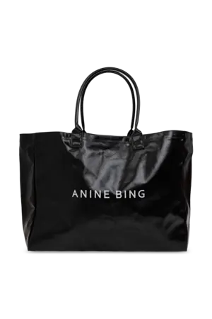 ANINE BING Leo Coated Shopper Bag