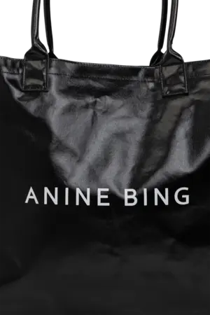 ANINE BING Leo Coated Shopper Bag