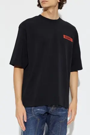 Dsquared2 Cotton T-shirt With Printed Logo