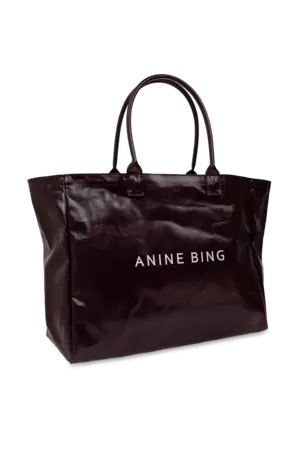 ANINE BING Leo Coated Shopper Bag