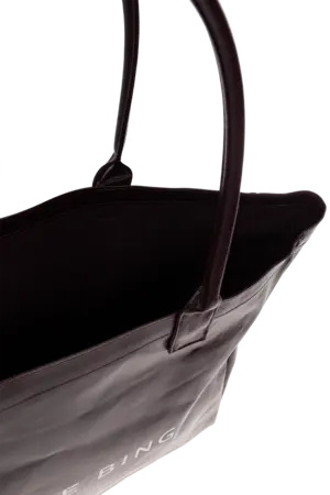 ANINE BING Leo Coated Shopper Bag