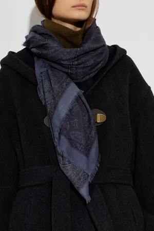 Etro Scarf With Raw Edge