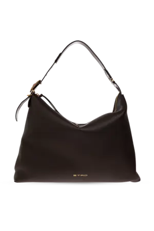Etro Leather Bag ‘hobo L - Brown