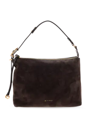 Etro Suede ‘hobo M’ Bag - Brown