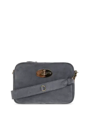 Mulberry Dalery Suede Shoulder Bag With Gold-tone Clasp