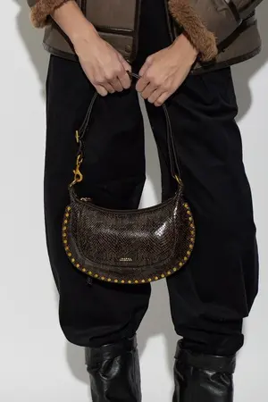 Isabel Marant Étoile Oskan Moon Bag - Brown