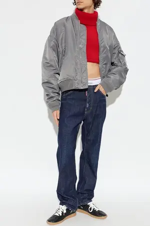 Dsquared2 Wool Turtleneck Vest