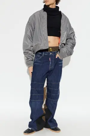 Dsquared2 Wool Turtleneck Vest
