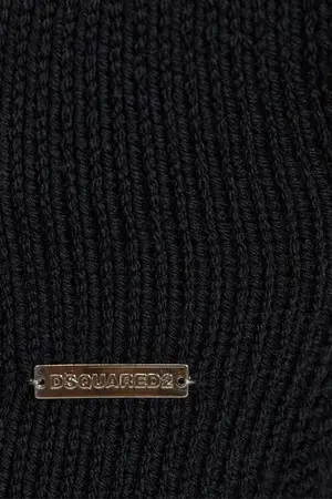 Dsquared2 Wool Turtleneck Vest