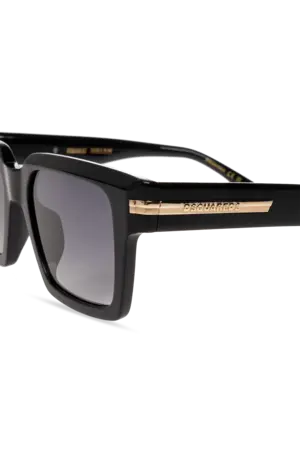 Dsquared2 Square Frame Sunglasses With Gold Tone Detail