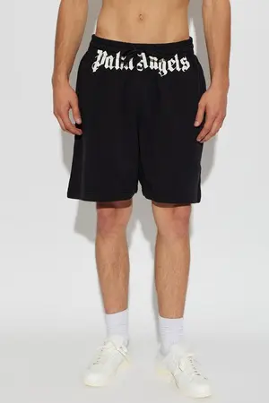 Palm Angels Shorts With Logo