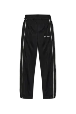 Palm Angels Trousers With Logo