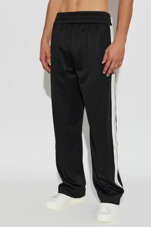 Palm Angels Trousers With Logo