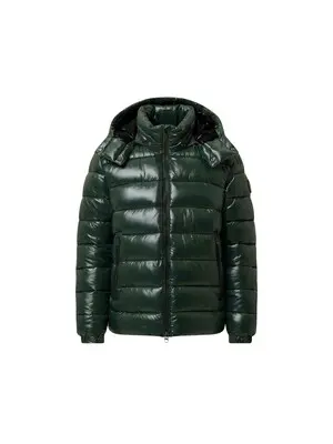 SAVE THE DUCK Florian Quilted Padded Down Jacket With Removable Hood
