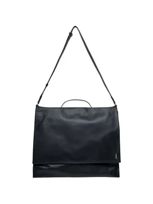 JIL SANDER Leather Messenger Bag
