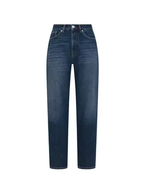 SEVENTY VENEZIA Carrot Jeans In Denim Fermo