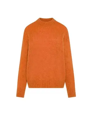 SEVENTY VENEZIA Crewneck Sweater In Wool And Alpaca
