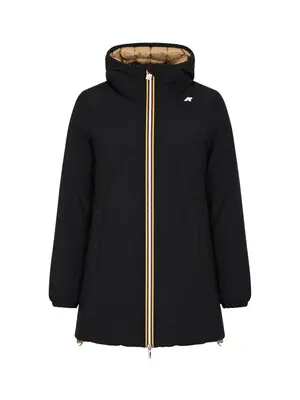 K-WAY Reversible Coat With Thermal Hood Sophie St