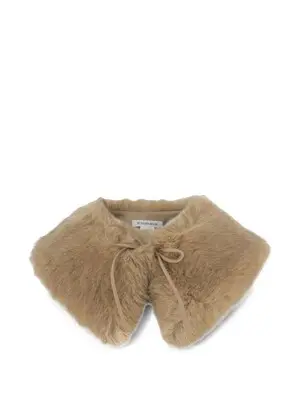 BY MALENE BIRGER Fur Collar With Bow Detail