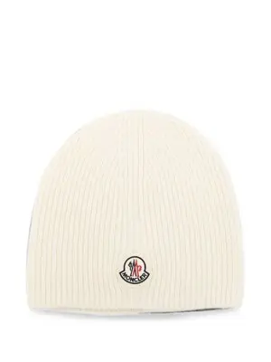 Moncler Hat Classic Logo Bonnet