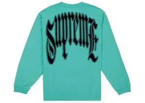 Supreme Intarsia Long Sleeve Top - Light Green