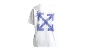 Off-White Off Pen Arrows Regular T-shirt - White/purple