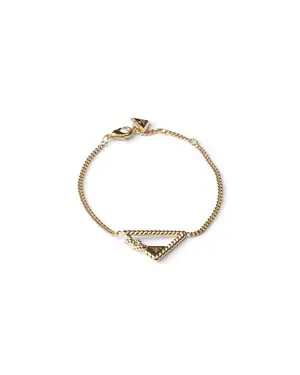 Prada Metal Bracelet - Gold/silver