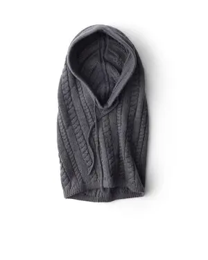 Prada Wool Balaclava - Grey