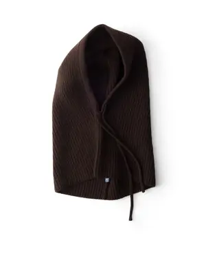 Prada Wool And Cashmere Knit Hood
