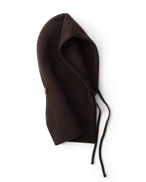 Prada Wool And Cashmere Knit Hood