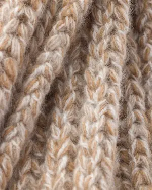 Prada Wool And Mouliné Cashmere Scarf