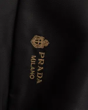 Prada Reversible Re-nylon And Cael-hair Bucket Hat