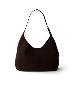 Prada Boogie Large Suede Bag
