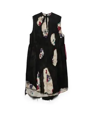 Prada Devoré Georgette Dress