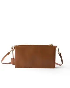 Prada Saffiano Leather Smartphone Pouch