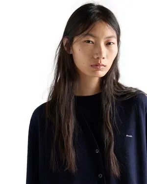 Prada Cashmere V-neck Cardigan