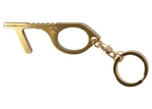 A BATHING APE Clean Keychain - Gold