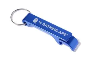 A BATHING APE Bottle Opener Keychain - Blue