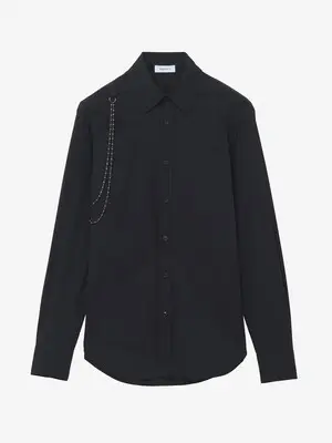 Alexander McQueen Chain Harness Shirt - Black