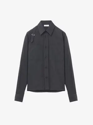 Alexander McQueen Harness Overshirt - Charcoal