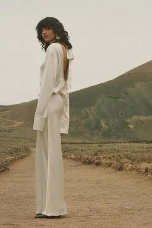 SAME Satin Maxi Skirt