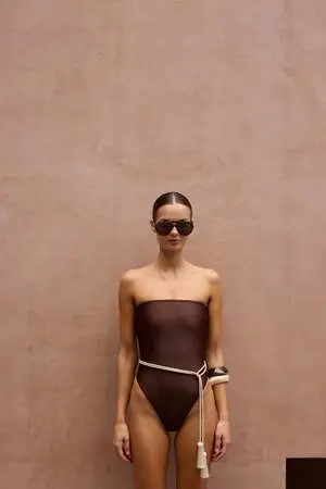 SAME Strapless One Piece