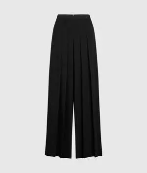 Karl Lagerfeld Pleated Wide-leg Pants