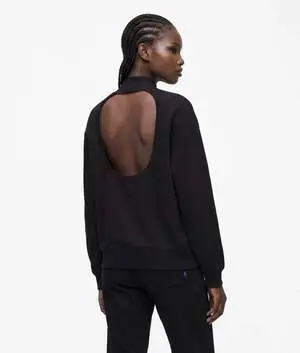 KL JEANS Jeans Open-back Turtleneck Sweatshirt